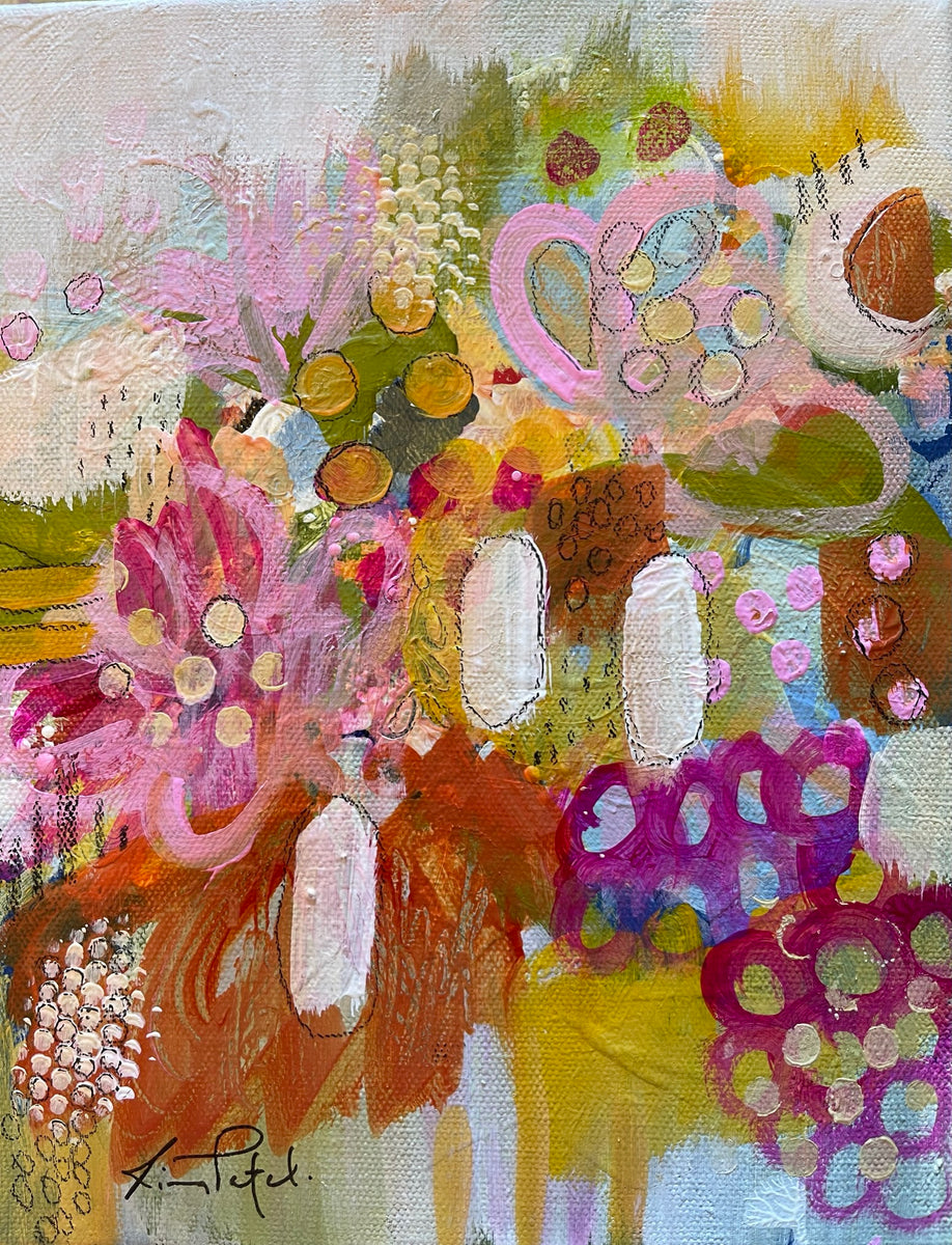 Joy of Flowers (8x10) – Rina Patel Art