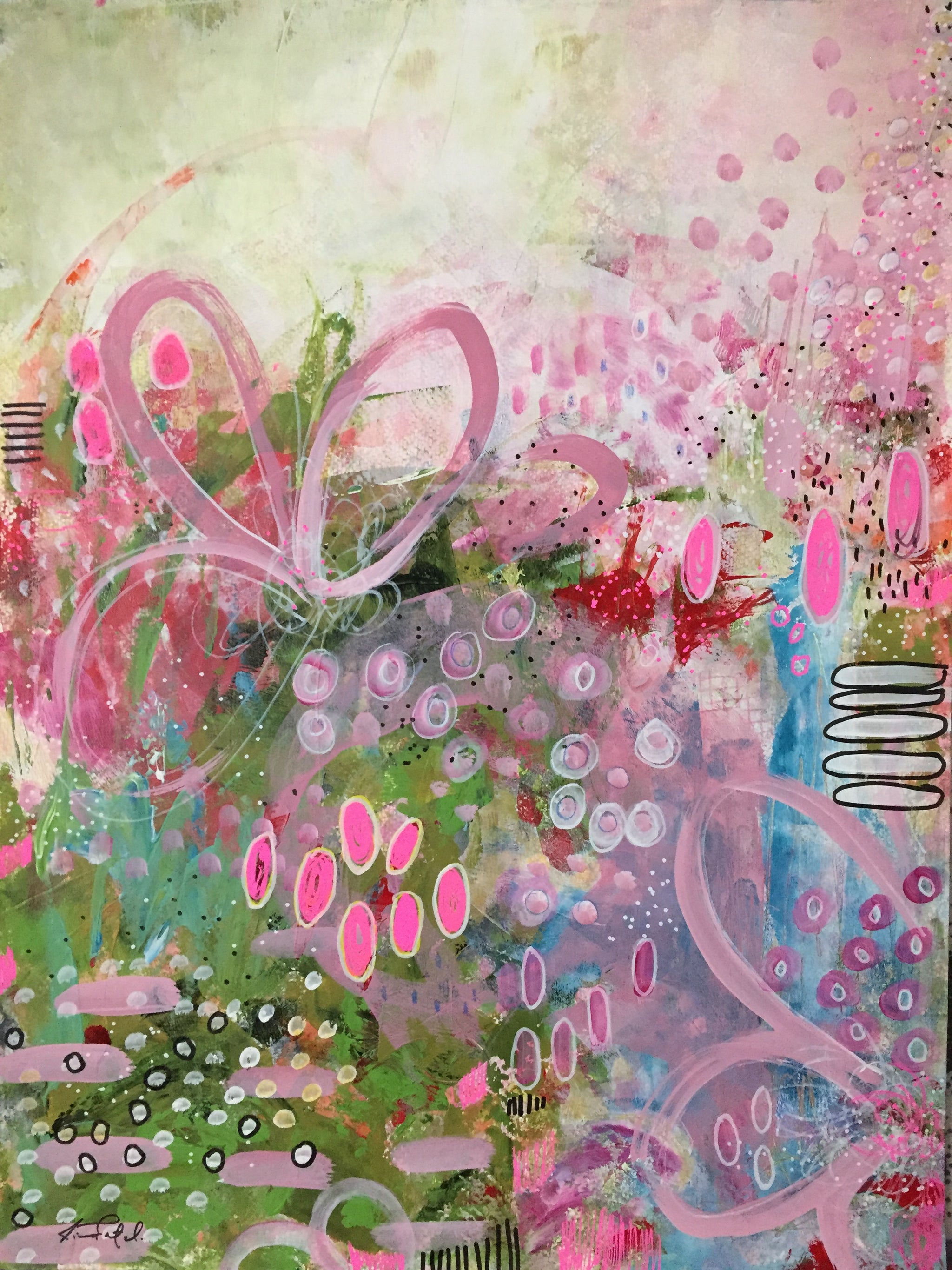 Strawberry Margarita (18x24) – Rina Patel Art