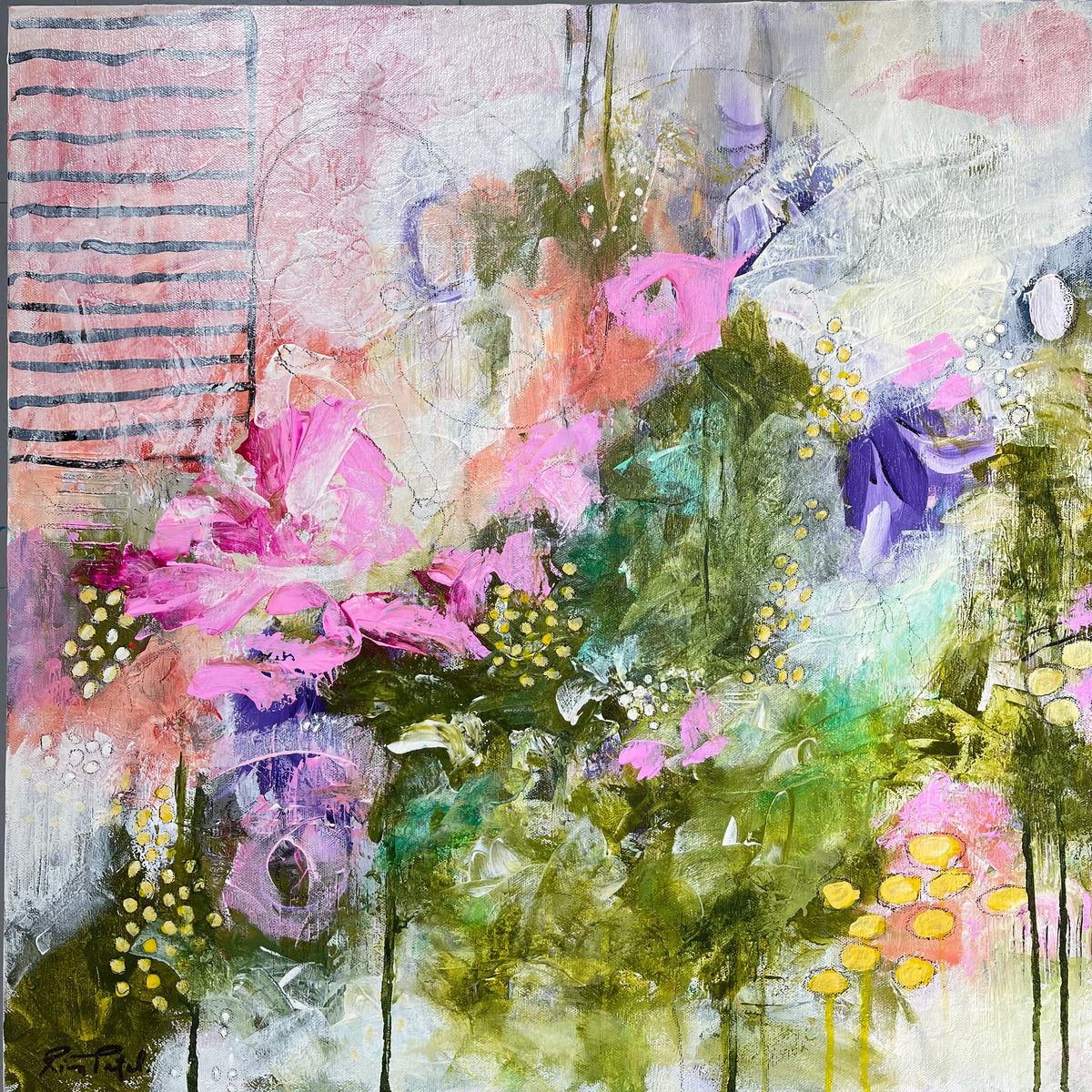 First Signs (24x24) – Rina Patel Art