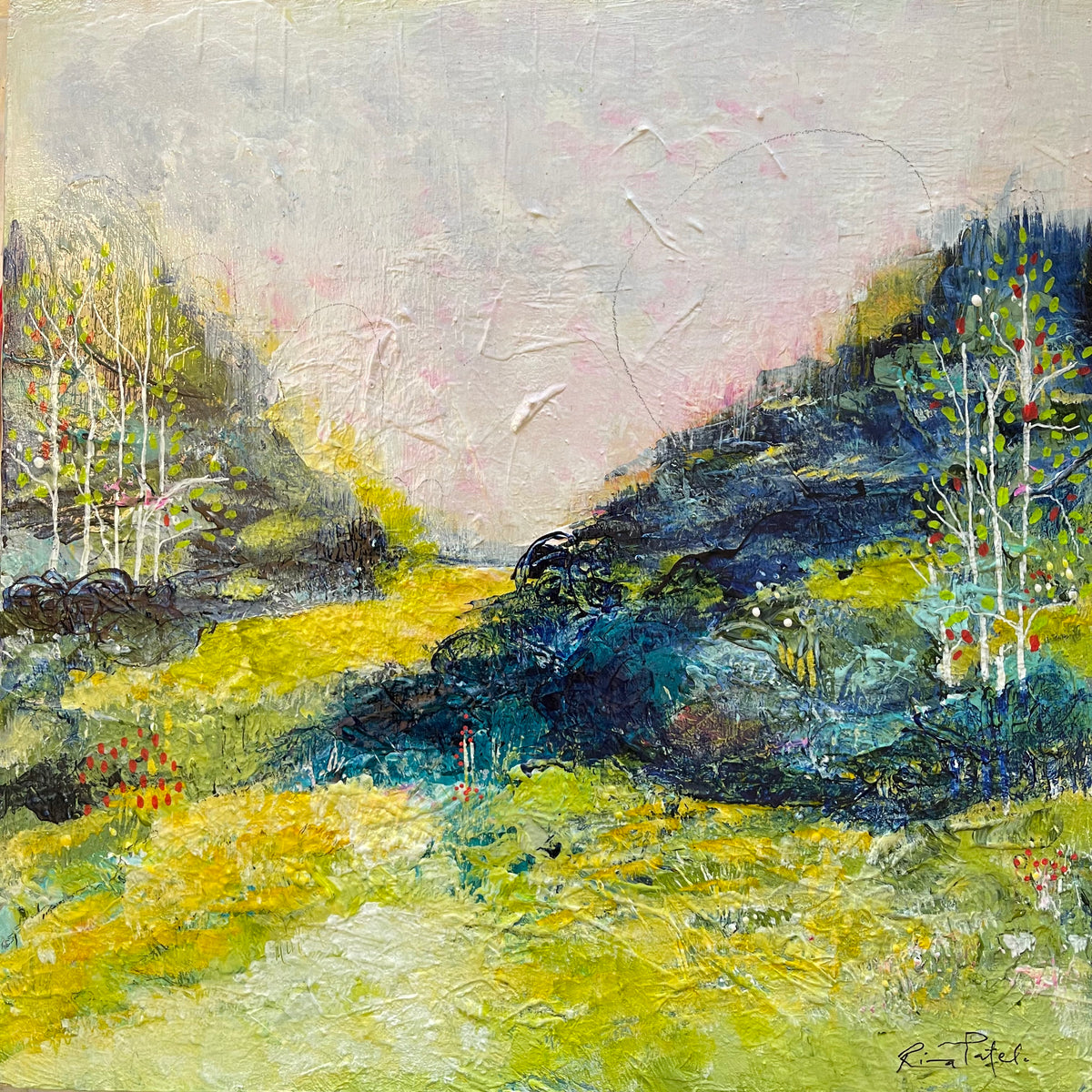 Sun dancer 12x12 – Rina Patel Art