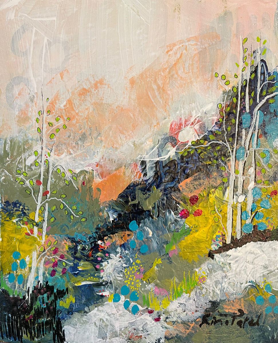 Sunday Hike I (8x10) – Rina Patel Art