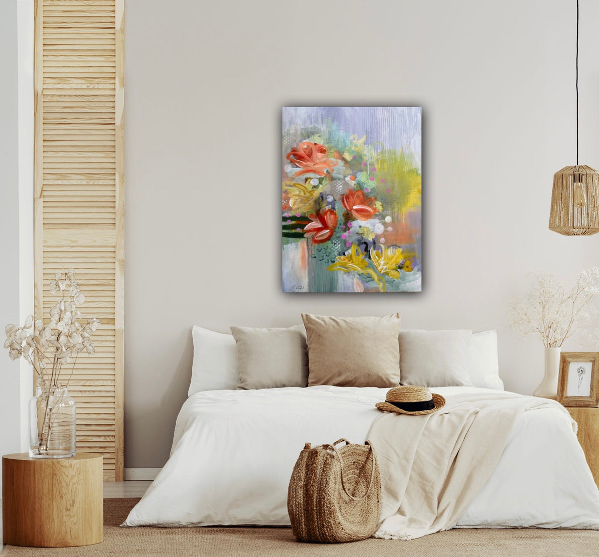 Walking in Silence (30x40) – Rina Patel Art